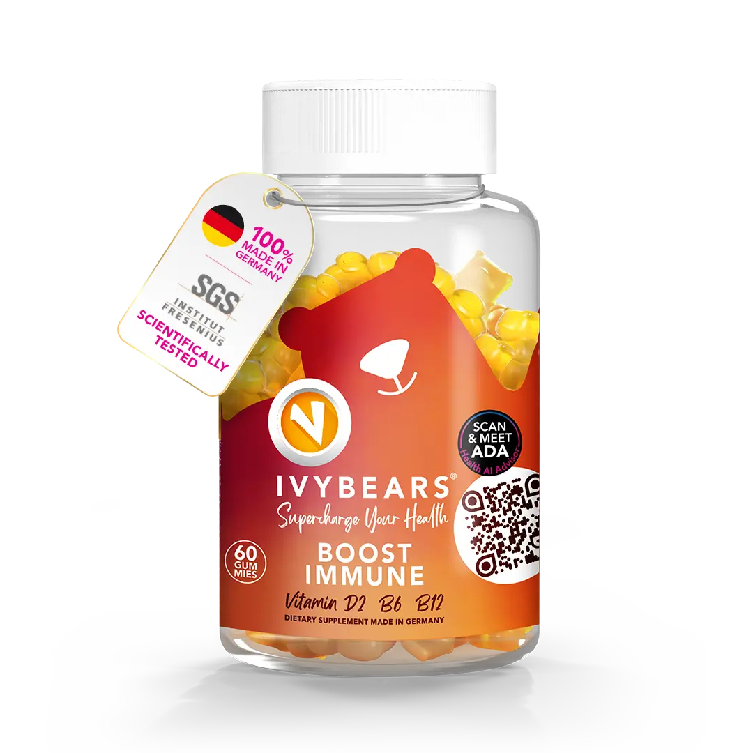 IvyBears Immune Boost Gummies. With Vitamin C & Zinc – Vegan Immunity ...